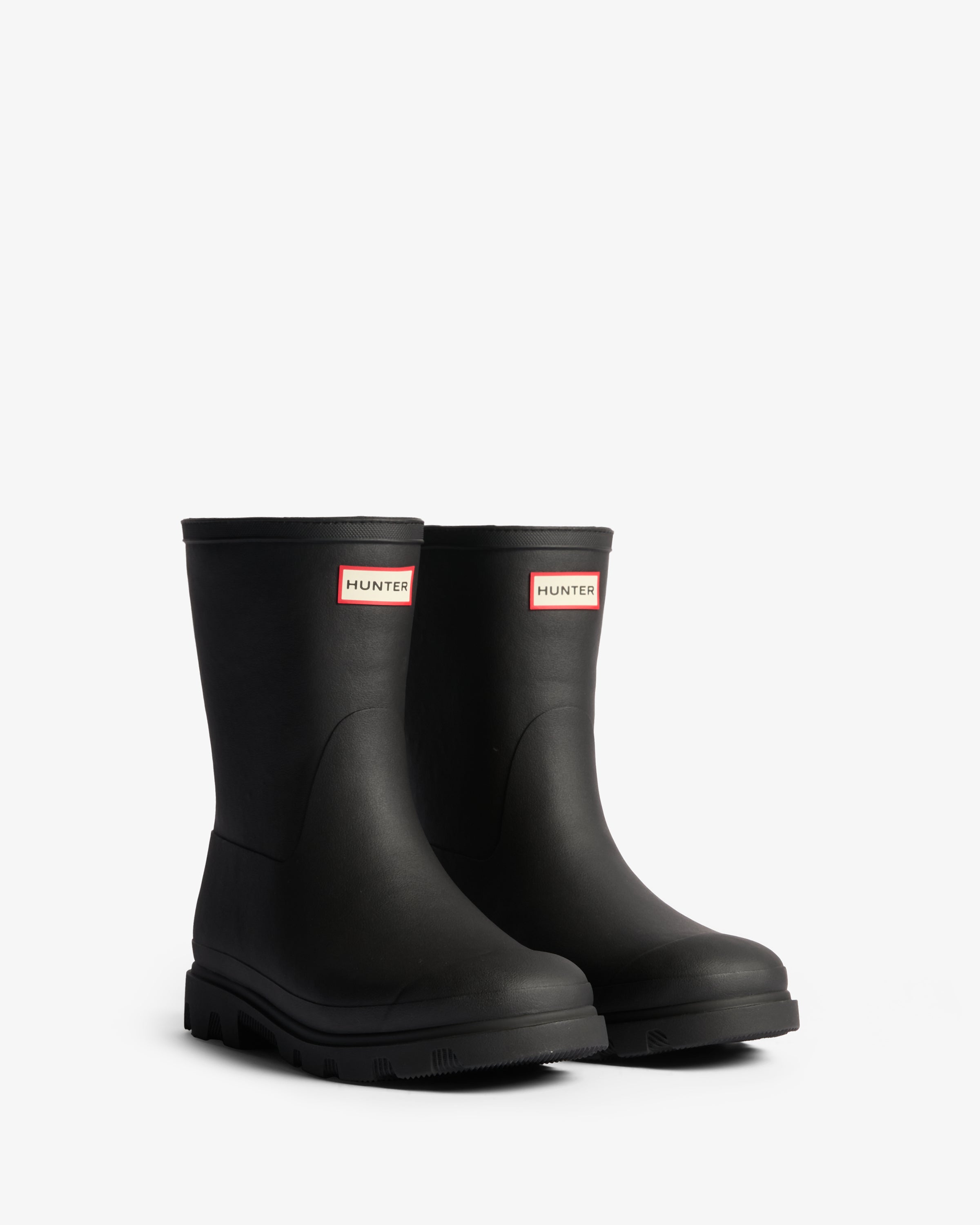 Hunter Boots Unisex Downpour Short Insulated Boot Black – Hunter Boots ...